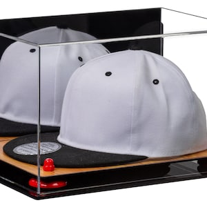 Better Display Cases Clear Acrylic Snapback Hat or Baseball Cap Display ...