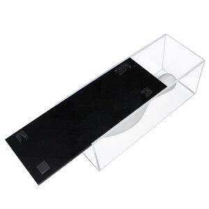 Better Display Cases Acrylic Display Case With Side Back, Wall Mount & Table Top 7" X 7" X 18 ...