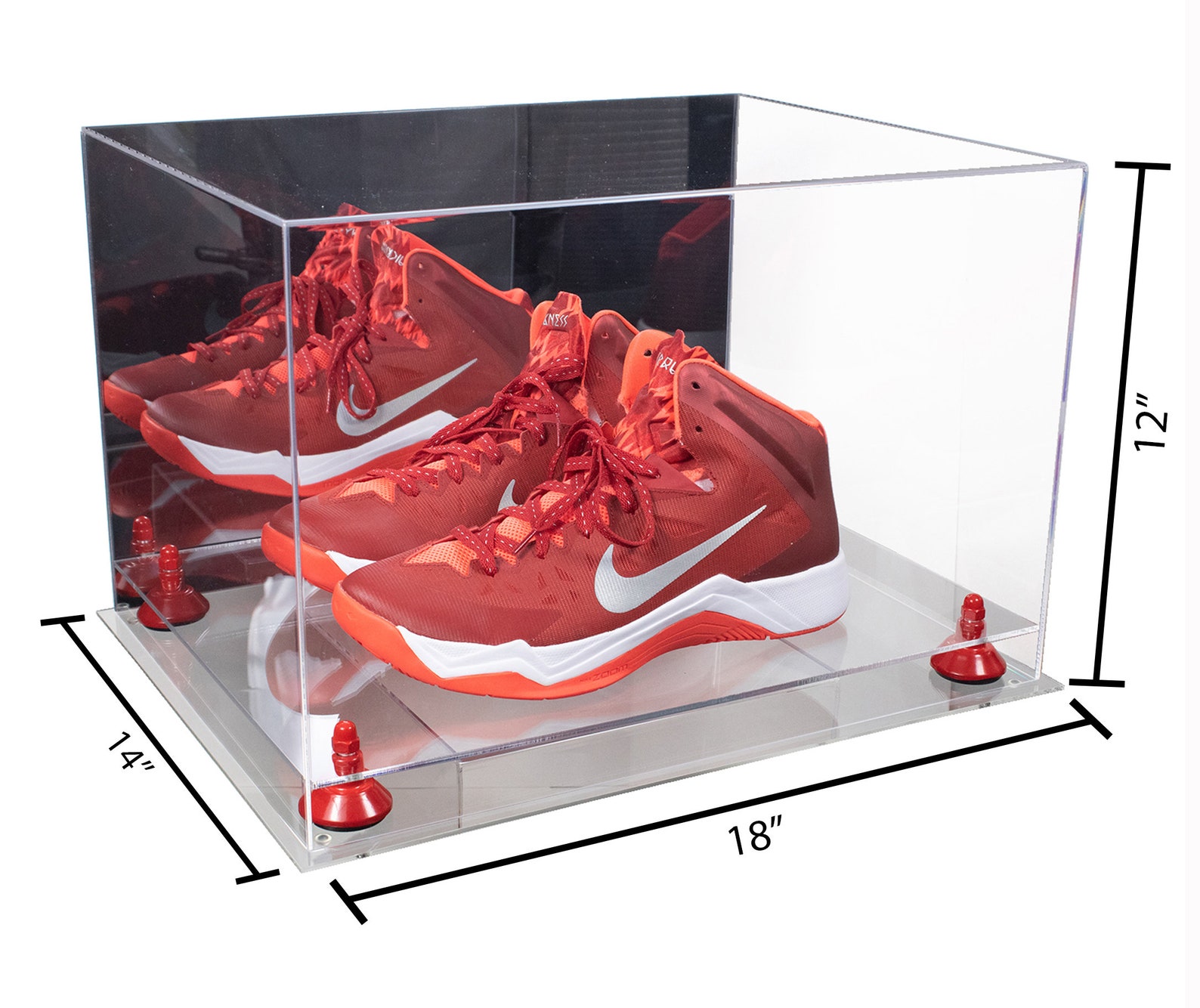 Extra Large Shoe Display Case for Basketball Shoe Hightop - Etsy