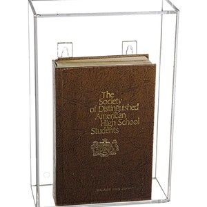 Deluxe Acrylic Book Display Case (A020) - Etsy