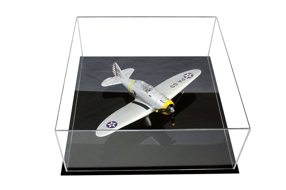 Deluxe Clear Acrylic Model Plane Display Case - Etsy