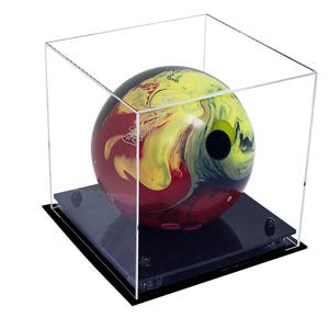Deluxe Clear Acrylic Bowling Ball Display Case With Risers (A028) - Etsy