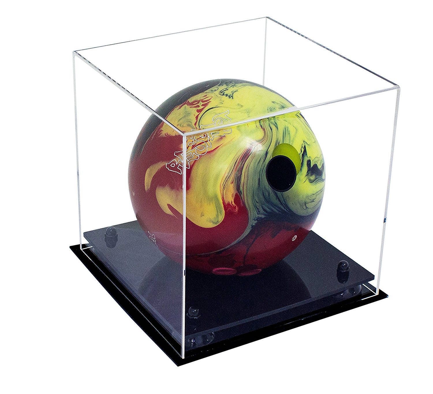 Deluxe Clear Acrylic Bowling Ball Display Case with Risers | Etsy