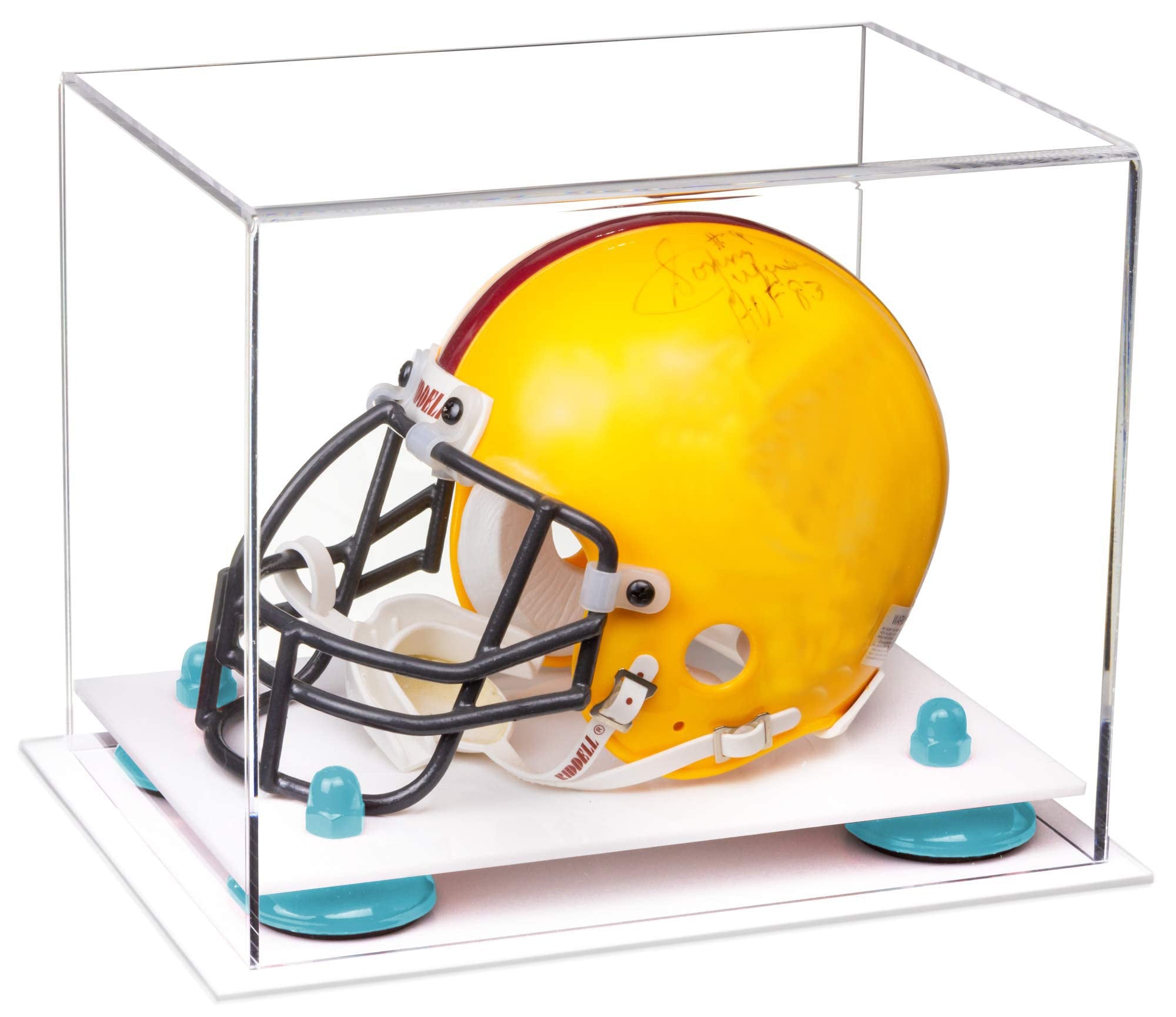 Clear Acrylic Mini Miniature Football Helmet not Full Size - Etsy