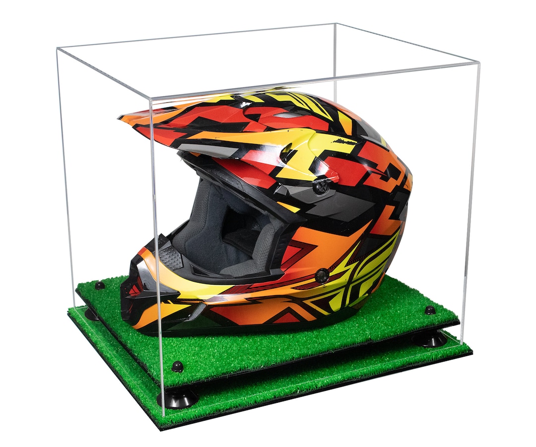 Better Display Cases Acrylic Motorcycle Helmet Display Cases - Large ...
