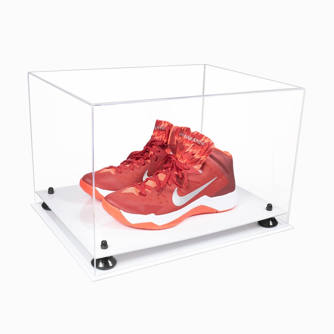 Extra Large Shoe Display Case for Basketball Shoe, Hightop, Soccer ...