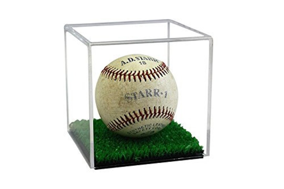 Acrylic Baseball or Tennis Ball Display Case (clear or Mirrored) (A057 ...