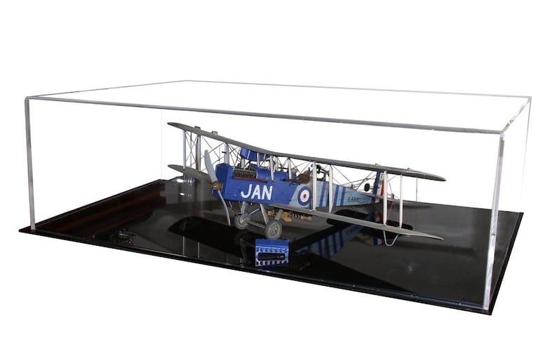 Deluxe Clear Acrylic Model Plane Display Case - Etsy