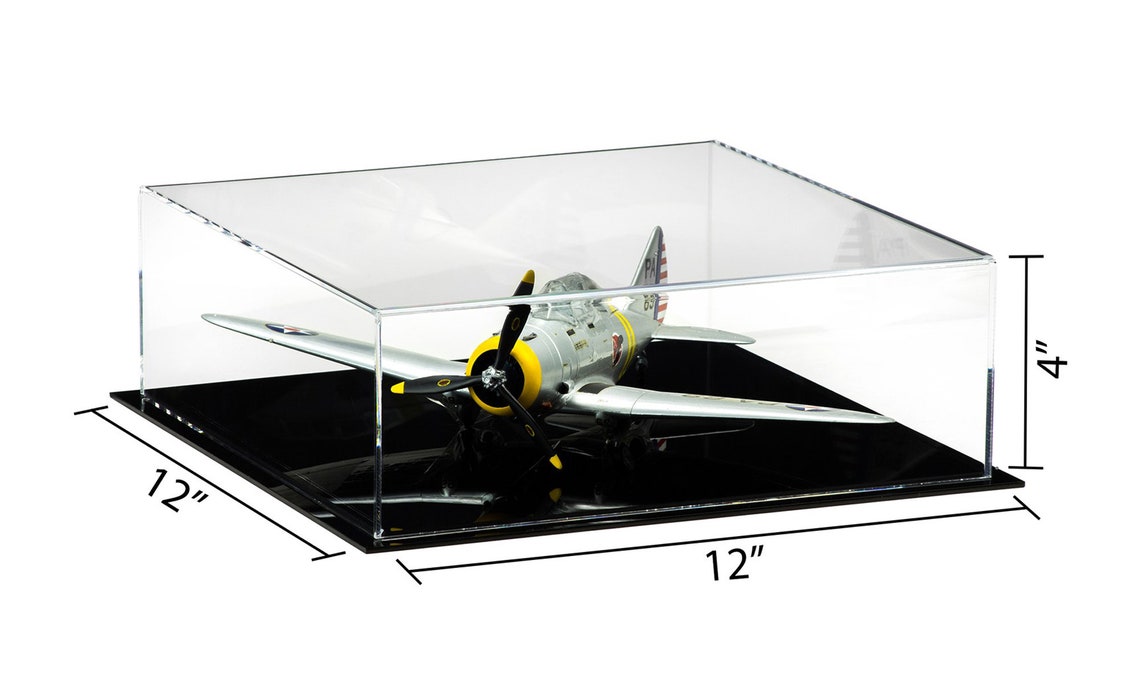 Deluxe Clear Acrylic Model Plane Display Case - Etsy