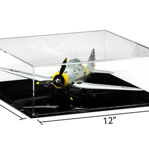 Deluxe Clear Acrylic Model Plane Display Case - Etsy