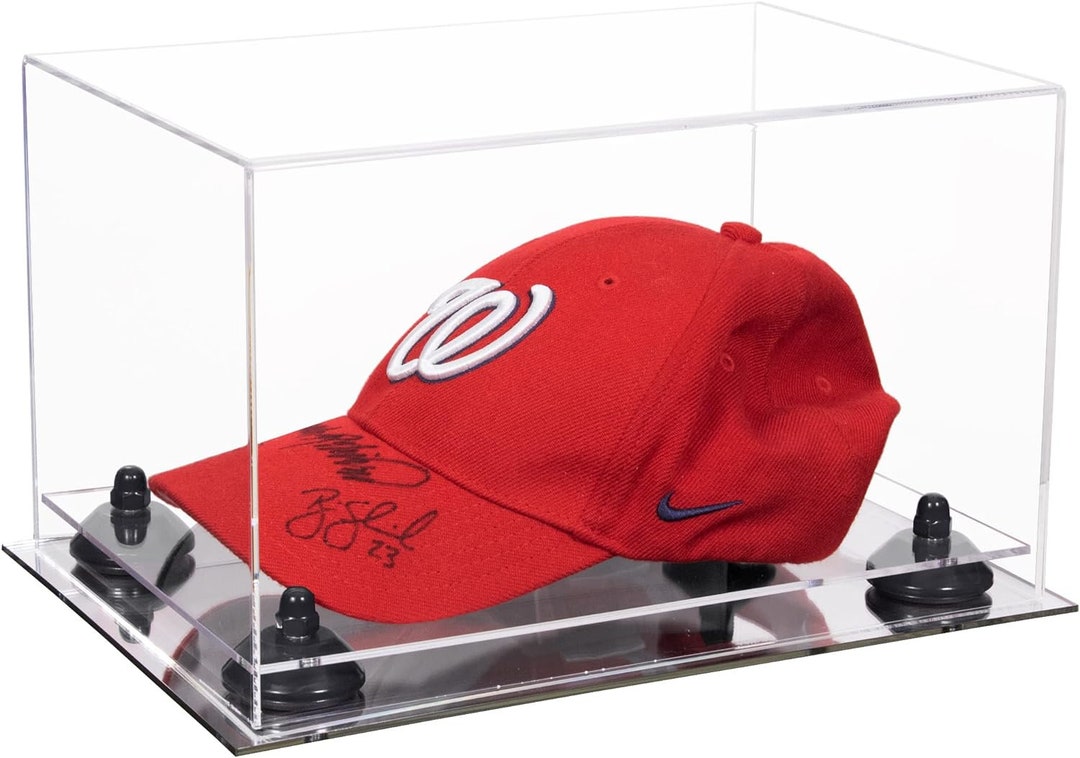 Better Display Cases Clear Acrylic Snapback Hat or Baseball Cap Display ...