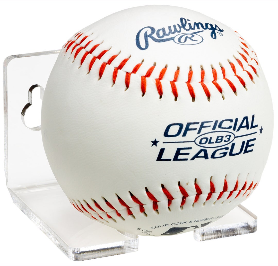Deluxe Clear Acrylic Baseball Wall Mounted Floating Shelf - Etsy