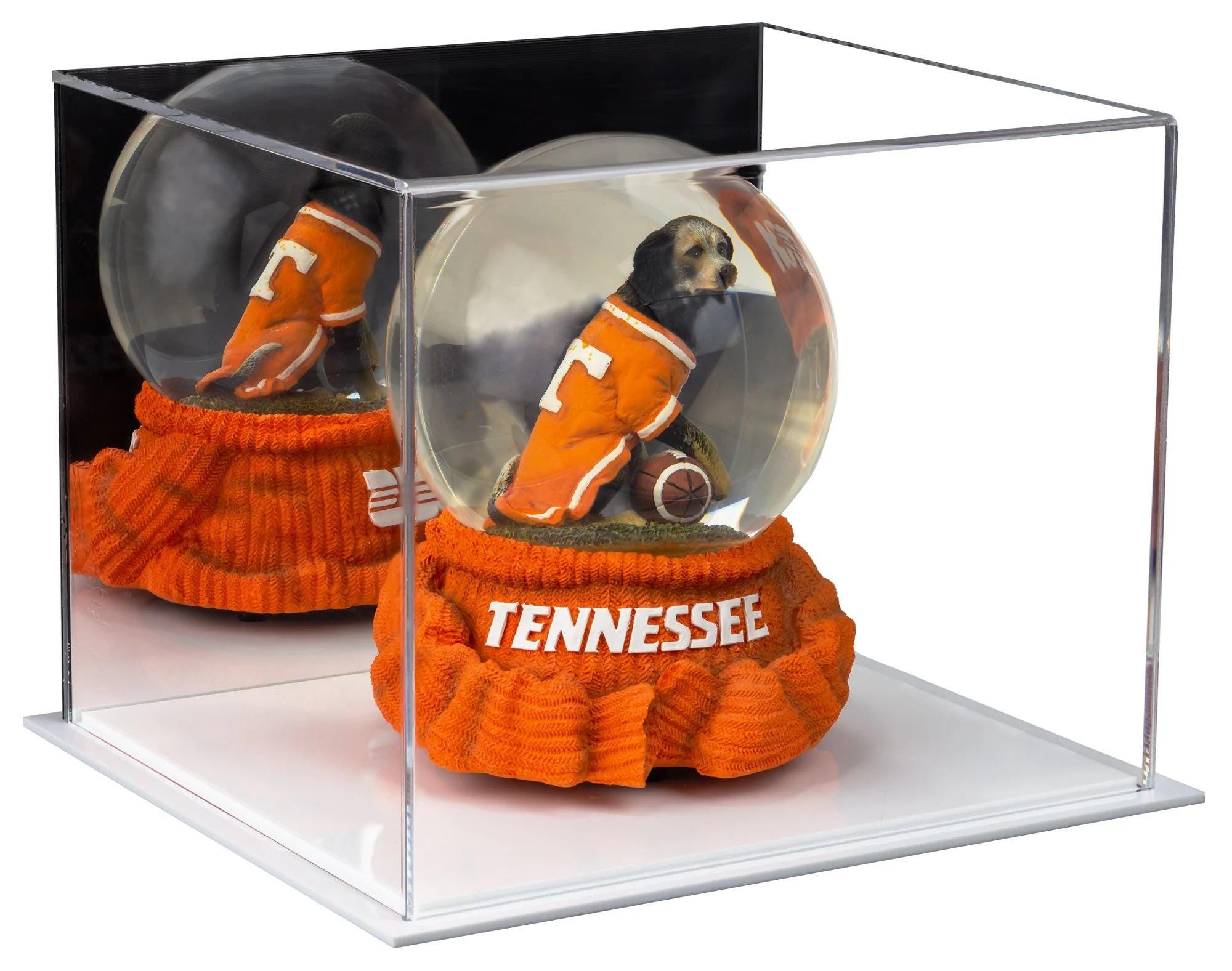 Versatile Acrylic Display Case, Cube, Dust Cover or Riser Black & White ...