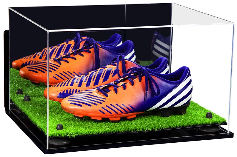 Acrylic Large Shoe Pair Display Case for Soccer Cleats - Etsy