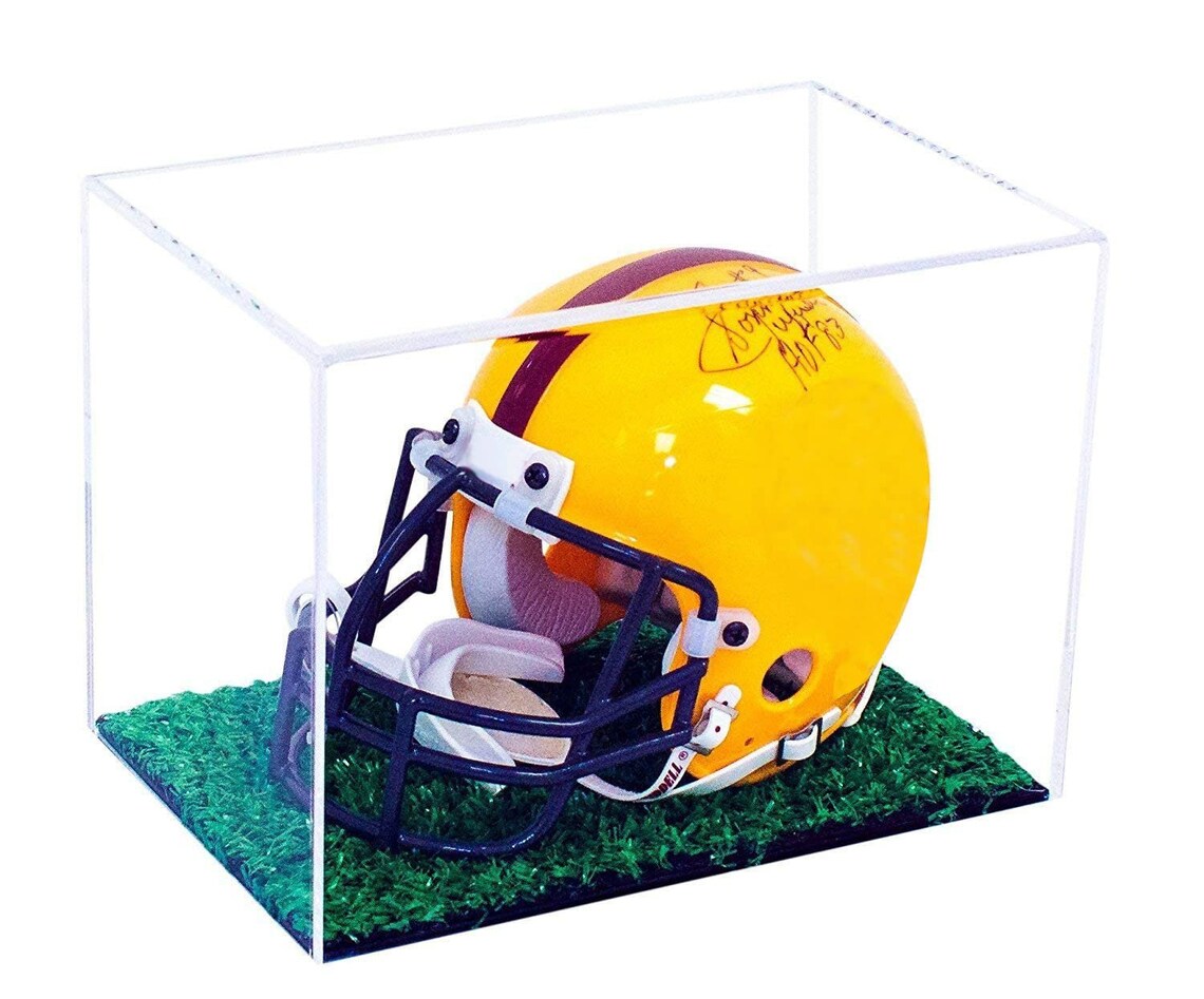 Mini Football Helmet Display Case not Full Size Better - Etsy