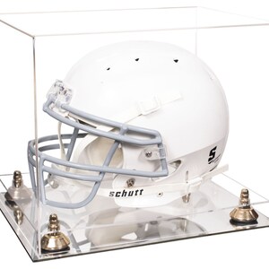 Clear Acrylic Full-size Football Helmet Display Case With Risers and ...