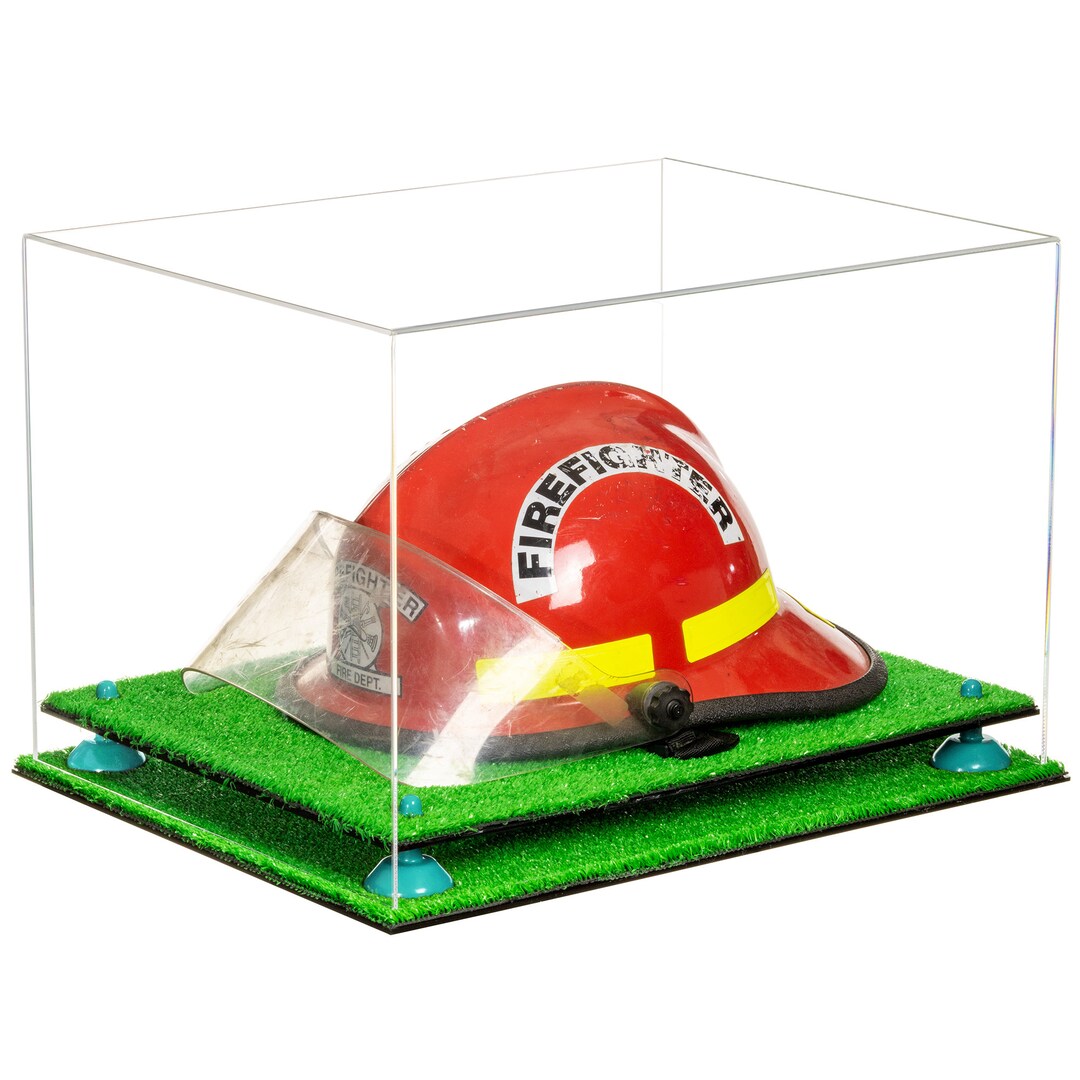 Acrylic Versatile Display Case - Large Rectangle Box With Clear Mirror ...