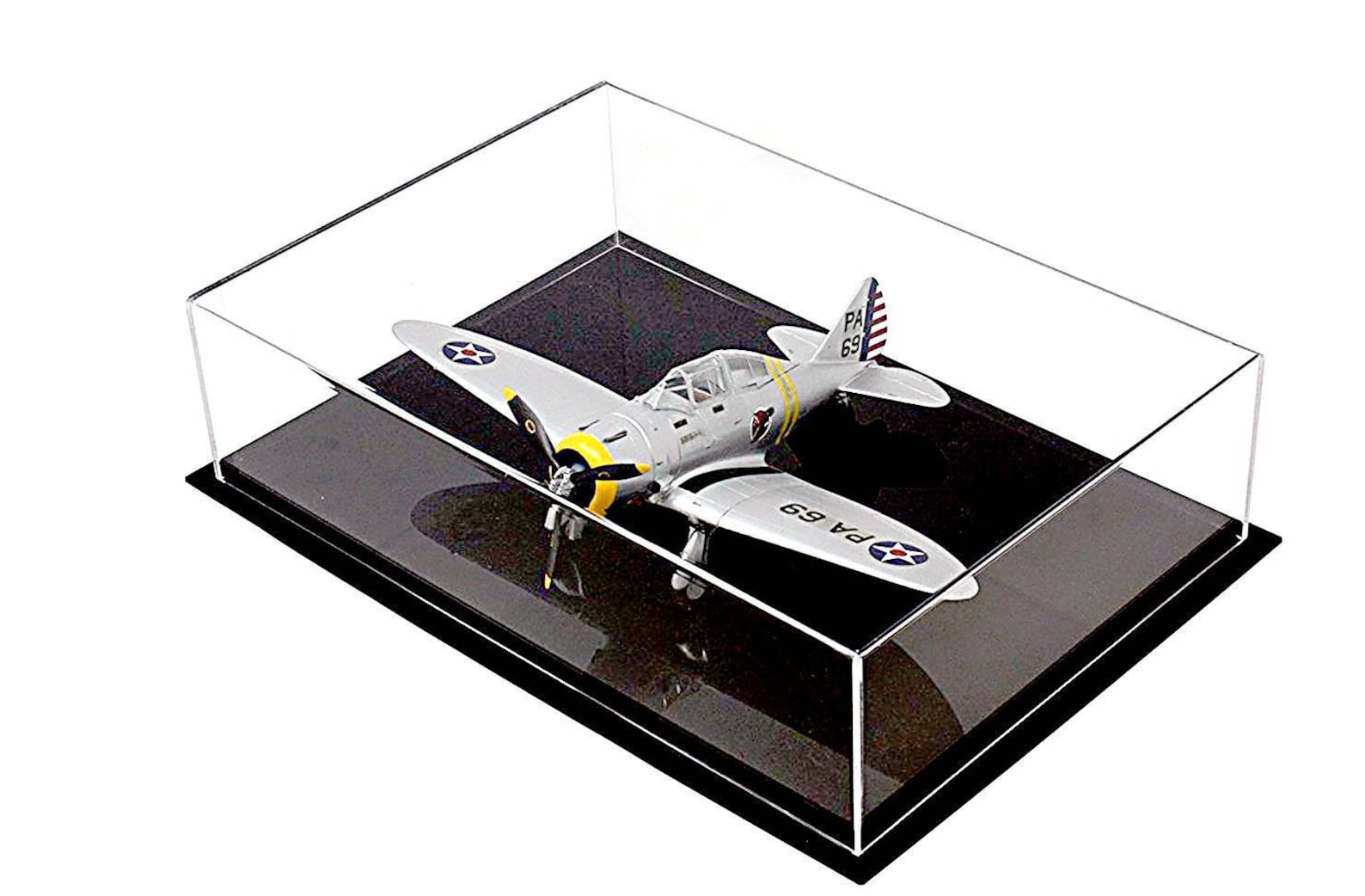 Deluxe Clear Acrylic Model Plane Display Case - Etsy