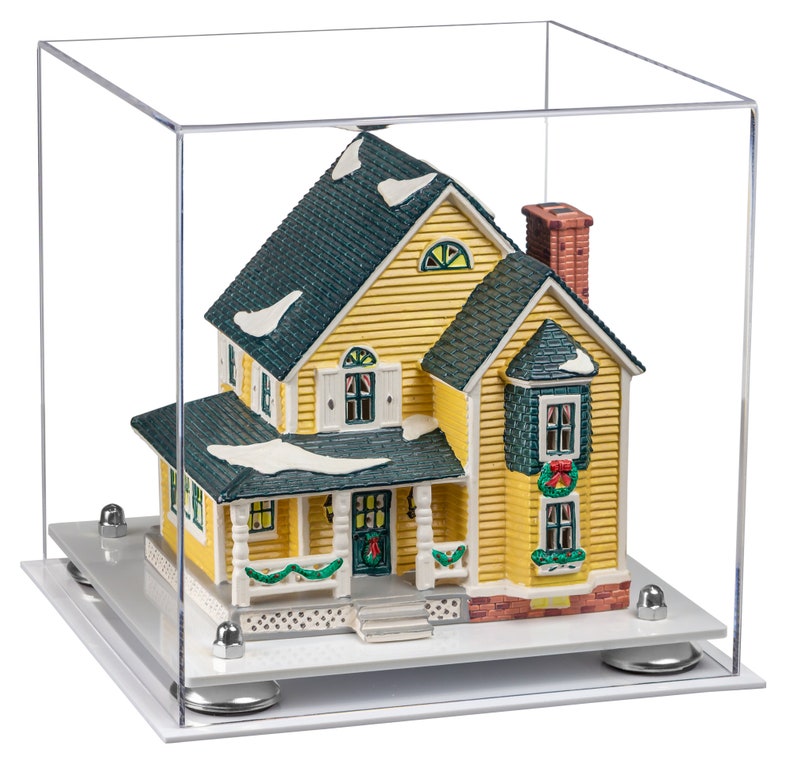 Versatile Clear Acrylic Display Case Medium Square Box With - Etsy