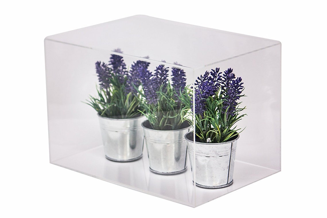 Versatile Acrylic Display Case Cube Dust Cover and Riser | Etsy