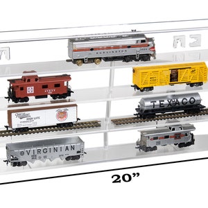 Acrylic Model Train Display Case With 4 Shelves (A123) - Etsy