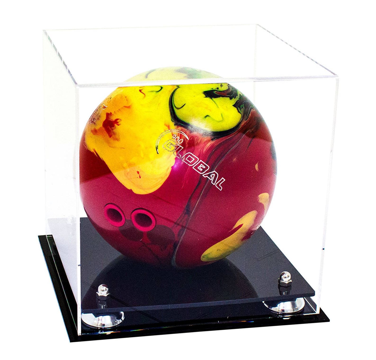 Deluxe Clear Acrylic Bowling Ball Display Case With Risers - Etsy