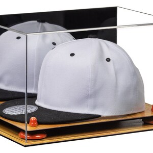 Better Display Cases Clear Acrylic Snapback Hat or Baseball Cap Display ...