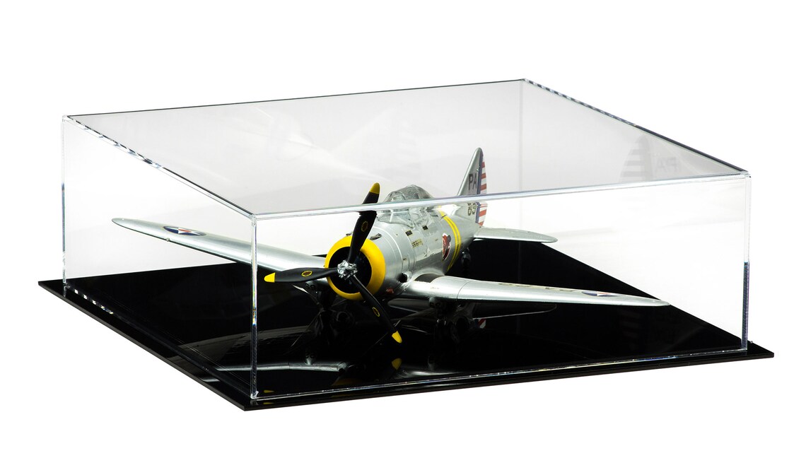 Deluxe Clear Acrylic Model Plane Display Case - Etsy