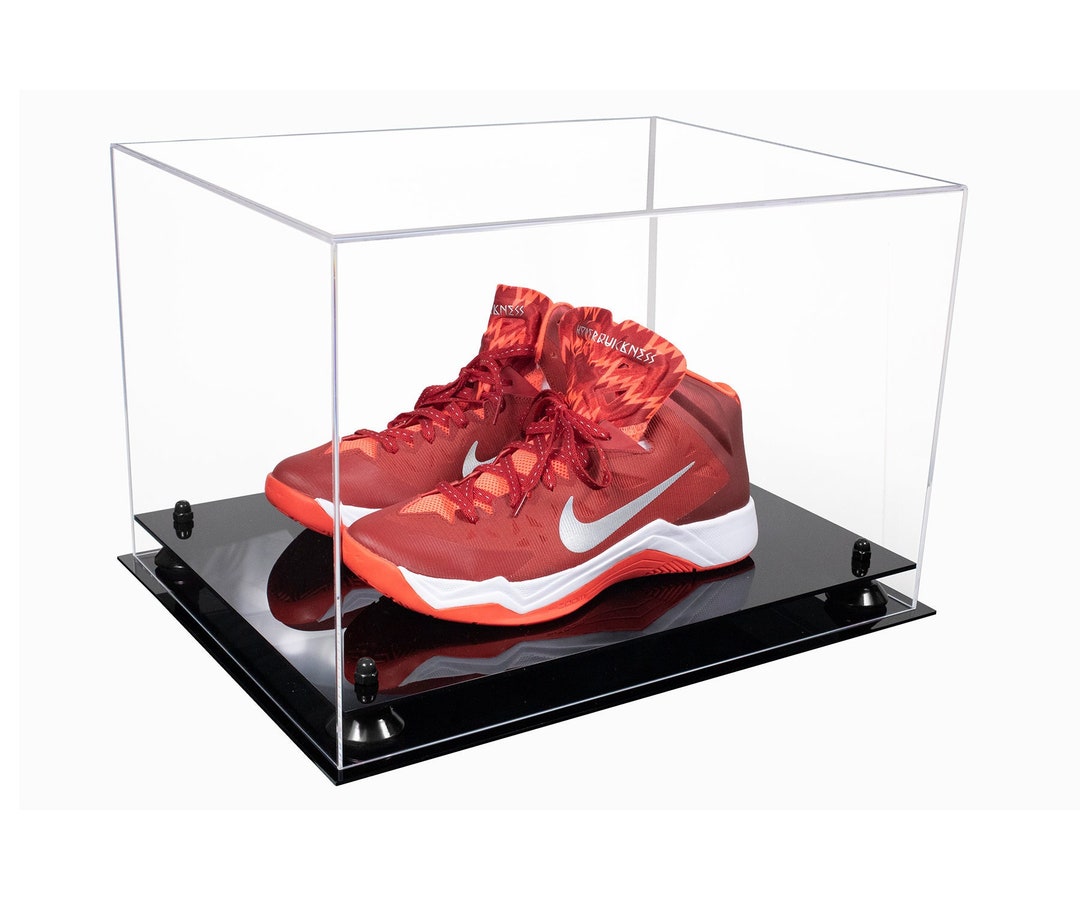 Extra Large Shoe Display Case for Basketball Shoe, Hightop, Soccer ...