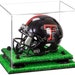 Clear Acrylic Mini Miniature Football Helmet not Full Size Display Case ...