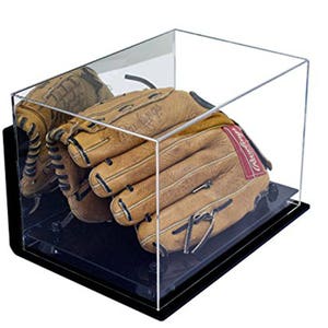 Versatile Acrylic Display Case Medium Rectangle Box With Mirror, Wall ...