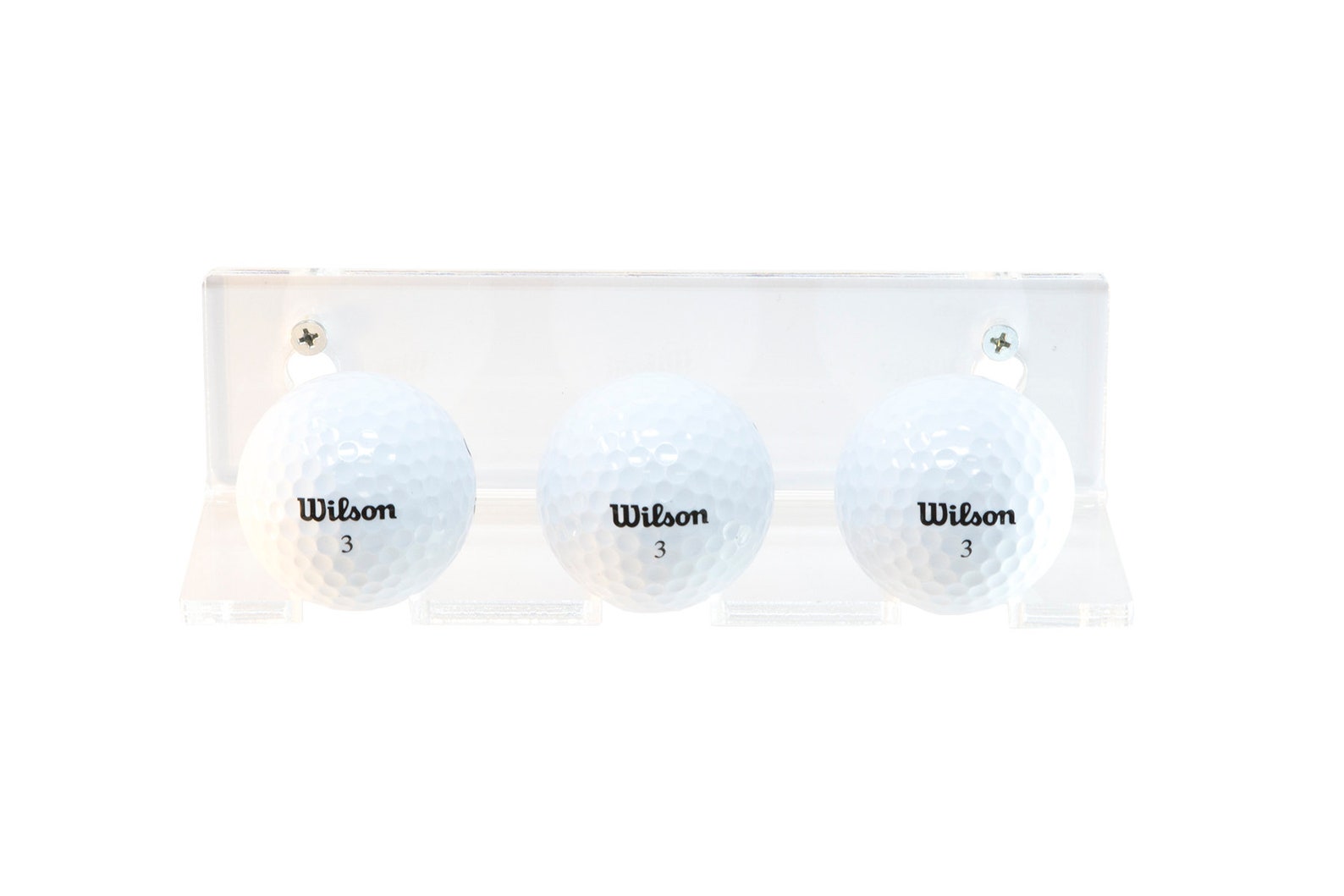 Deluxe Clear Acrylic Golf Ball Wall Mounted Floating Shelf - Etsy