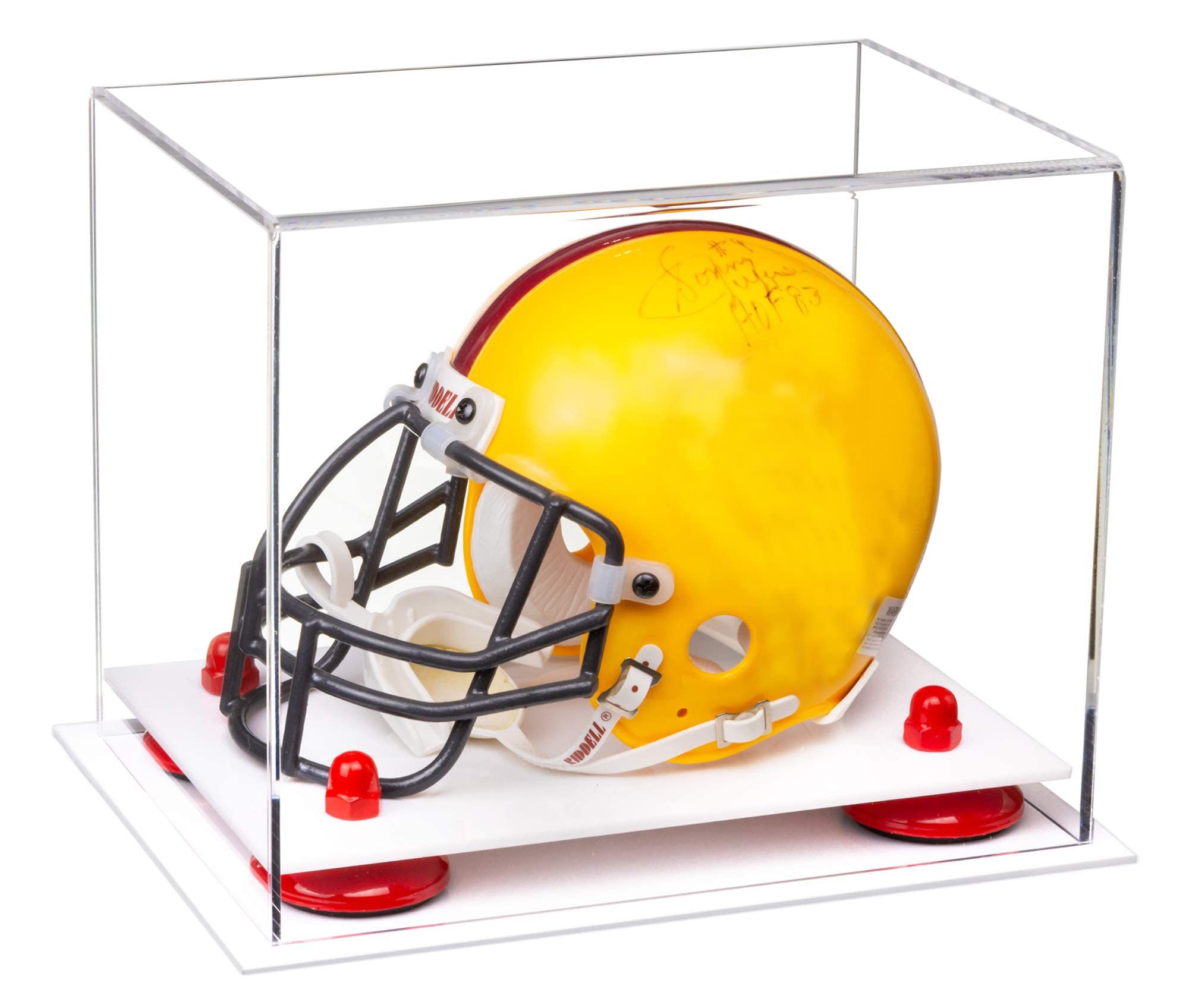 Clear Acrylic Mini Miniature Football Helmet not Full Size - Etsy