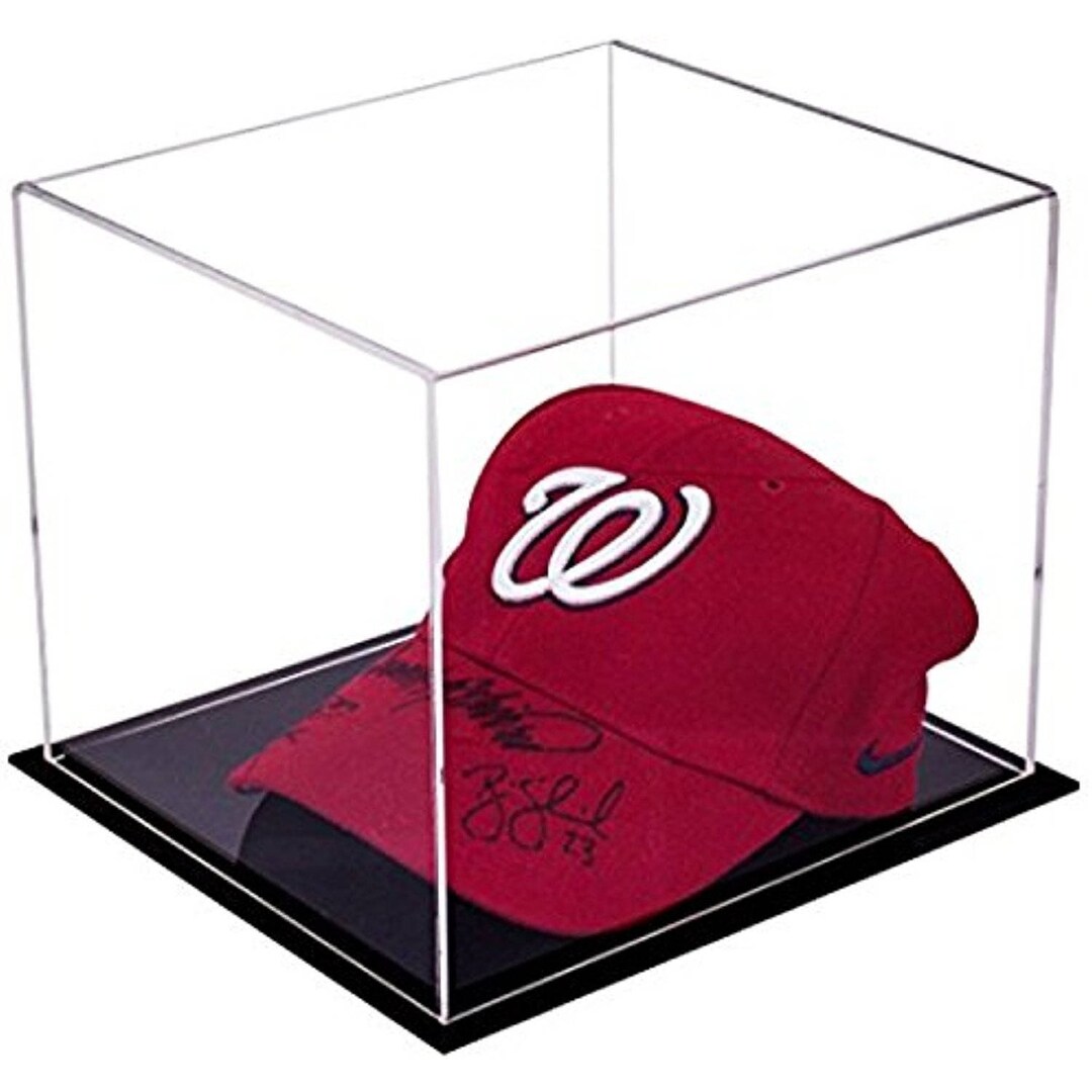 Versatile Acrylic Deluxe Display Case - Medium Rectangle Box 8.75" X 7. ...