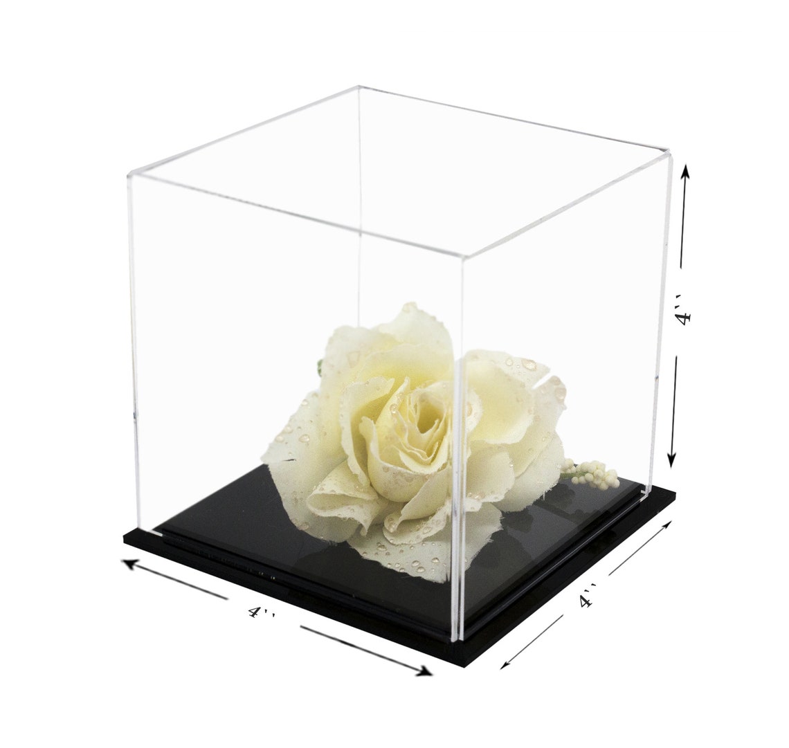 Versatile Acrylic Display Case Small Square Box clear or - Etsy