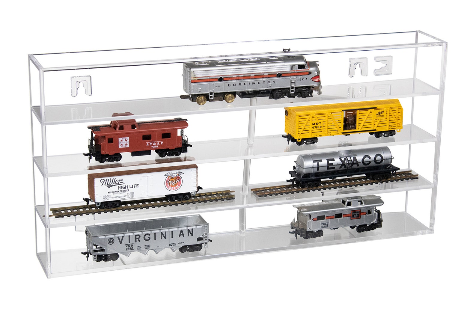 Acrylic Model Train Display Case With 4 Shelves (A123) - Etsy