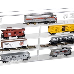 Acrylic Model Train Display Case With 4 Shelves (A123) - Etsy