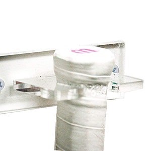 Deluxe Clear Acrylic Vertical Tennis Racquet Wall Mount Bracket (A052 ...