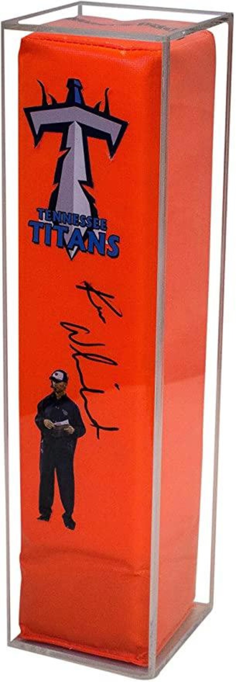 Deluxe Acrylic Display Case for Football End Zone Pylon With Wall Mount ...