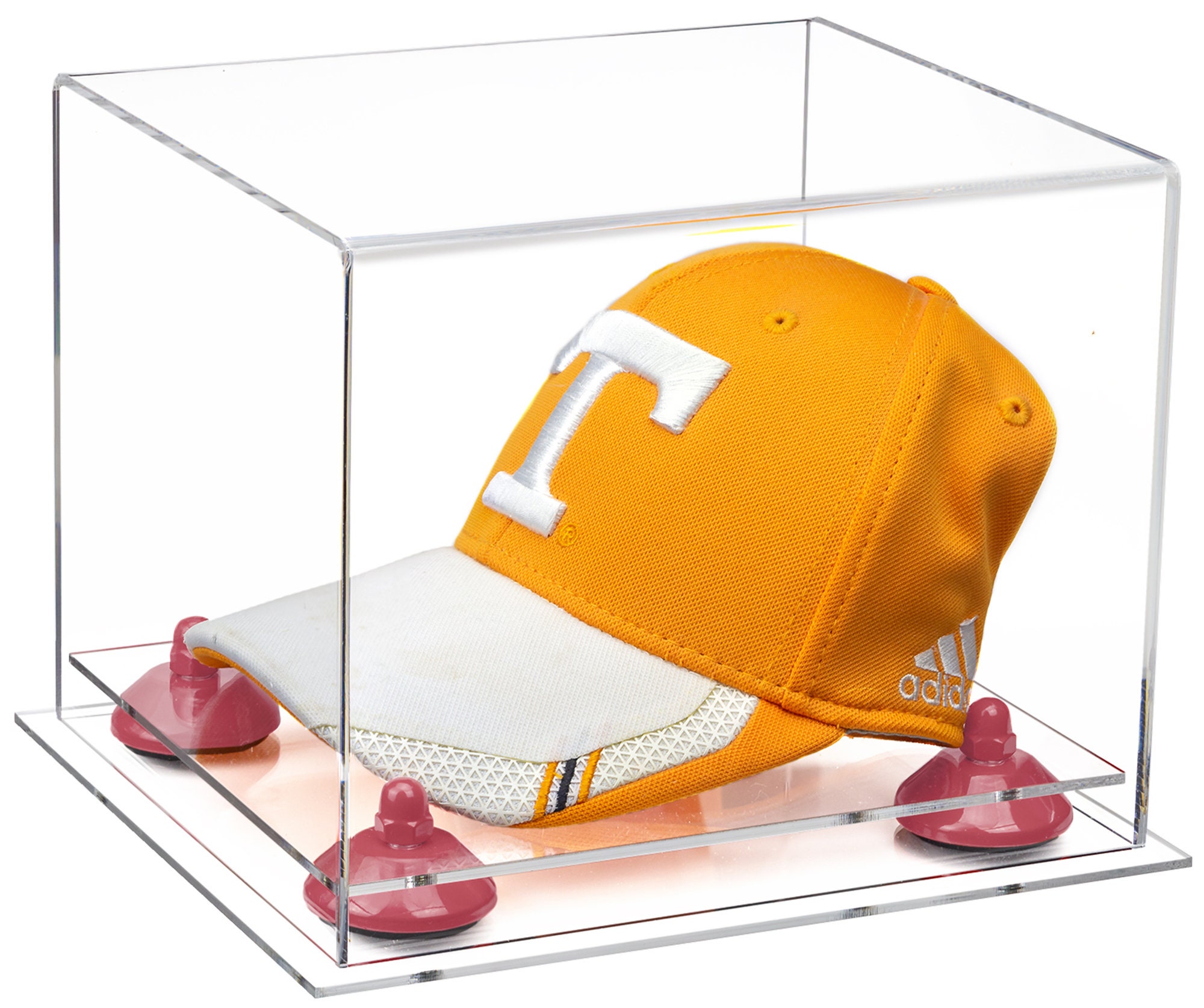 Clear Acrylic Baseball Hat or Cap Display Case With Risers and | Etsy