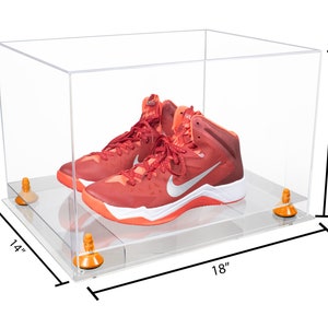 Extra Large Shoe Display Case for Basketball Shoe, Hightop, Soccer ...