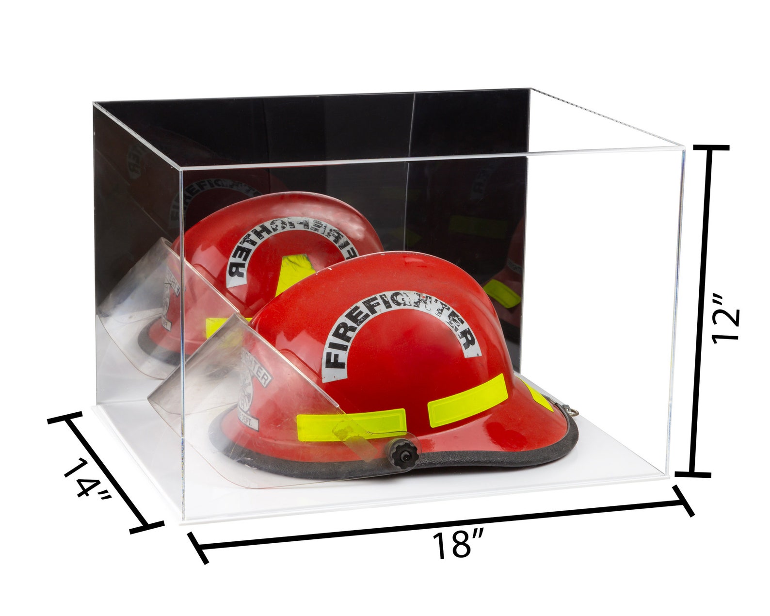 Acrylic Display Case - Large Rectangle Box 18" X 14" X 12" (A014-DS) - Etsy