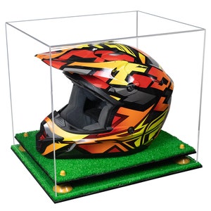 Better Display Cases Acrylic Motorcycle Helmet Display Cases - Large ...
