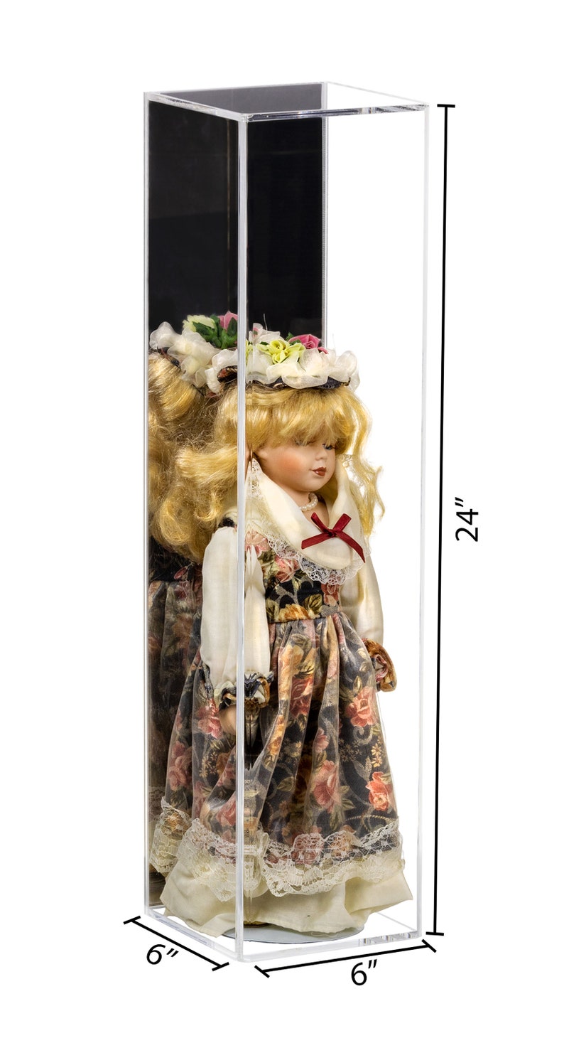 Acrylic Figurine Display Case for Doll Bobblehead Action | Etsy