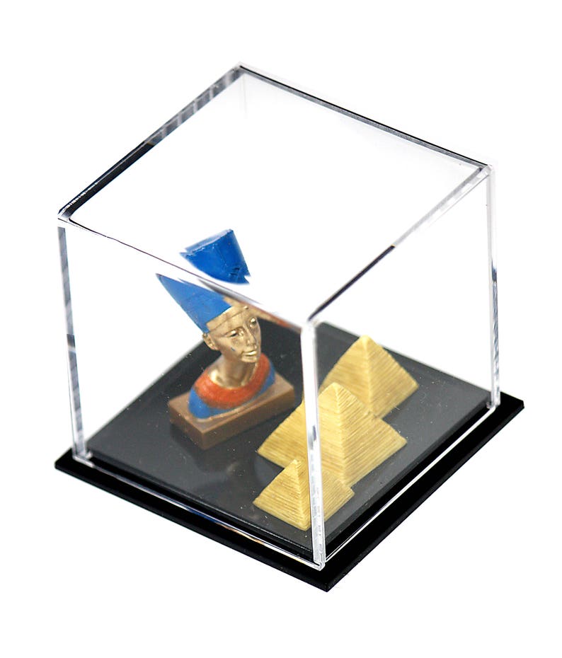 Versatile Acrylic Display Case Cube Dust Cover and Riser - Etsy