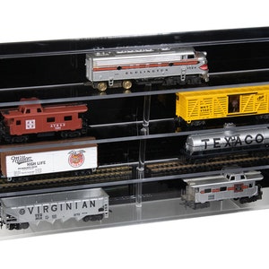 Acrylic Model Train Display Case With 4 Shelves (A123) - Etsy
