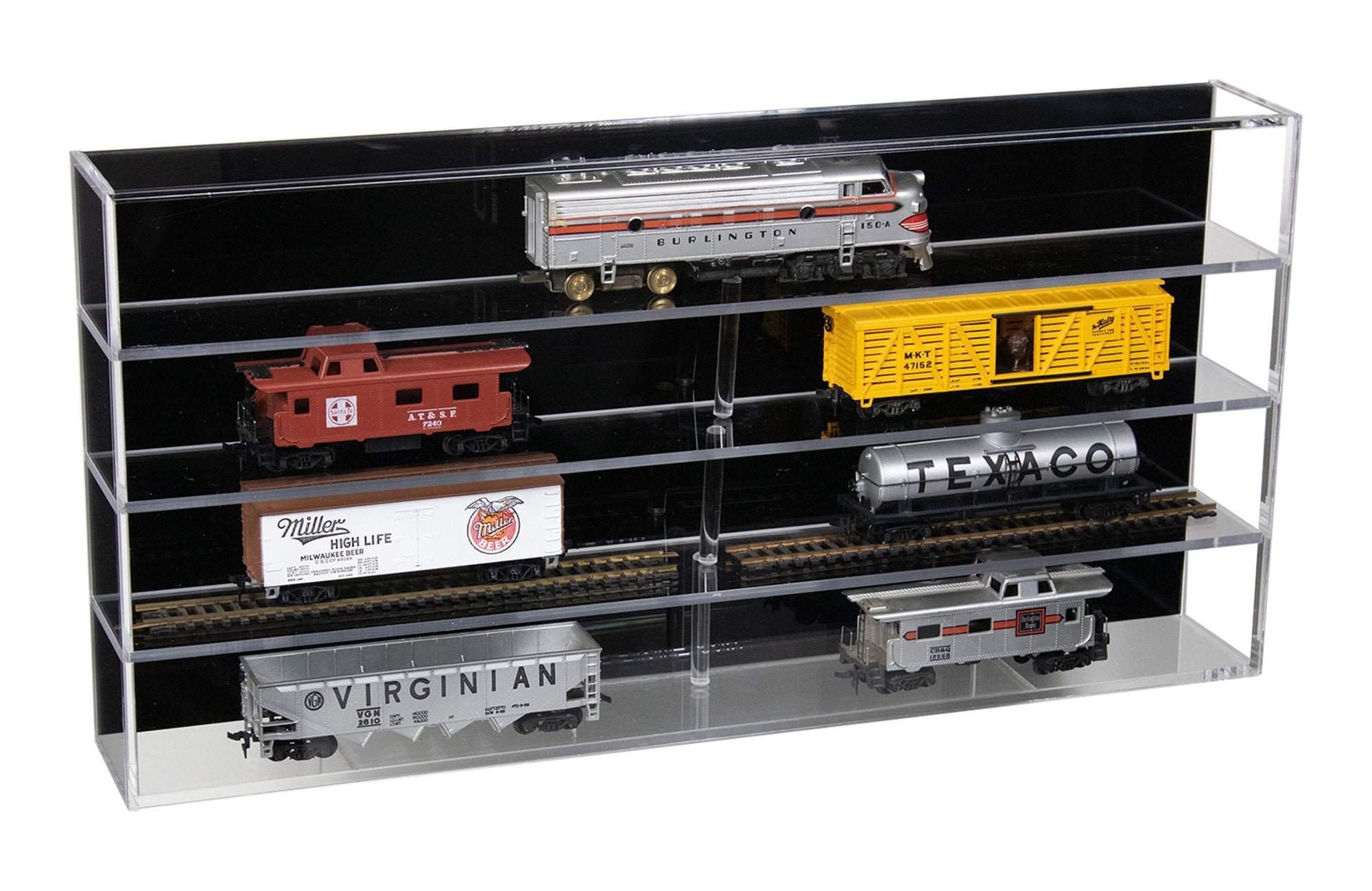 Acrylic Model Train Display Case With 4 Shelves (A123) - Etsy