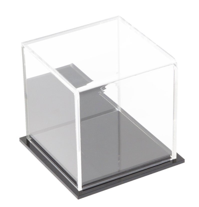 Versatile Acrylic Display Case Cube Dust Cover and Riser - Etsy
