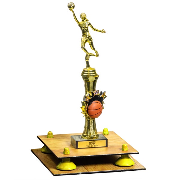 Wood Pedestal Trophy Base - Etsy