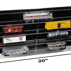 Acrylic Model Train Display Case With 4 Shelves (A123) - Etsy